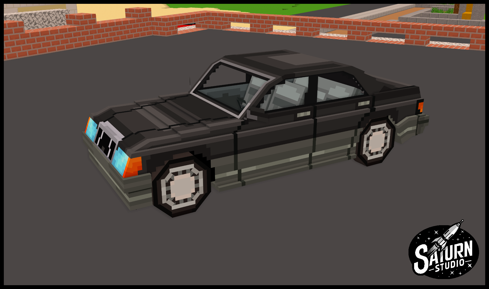 Mercedes Benz 190 on Polymart - Minecraft Models