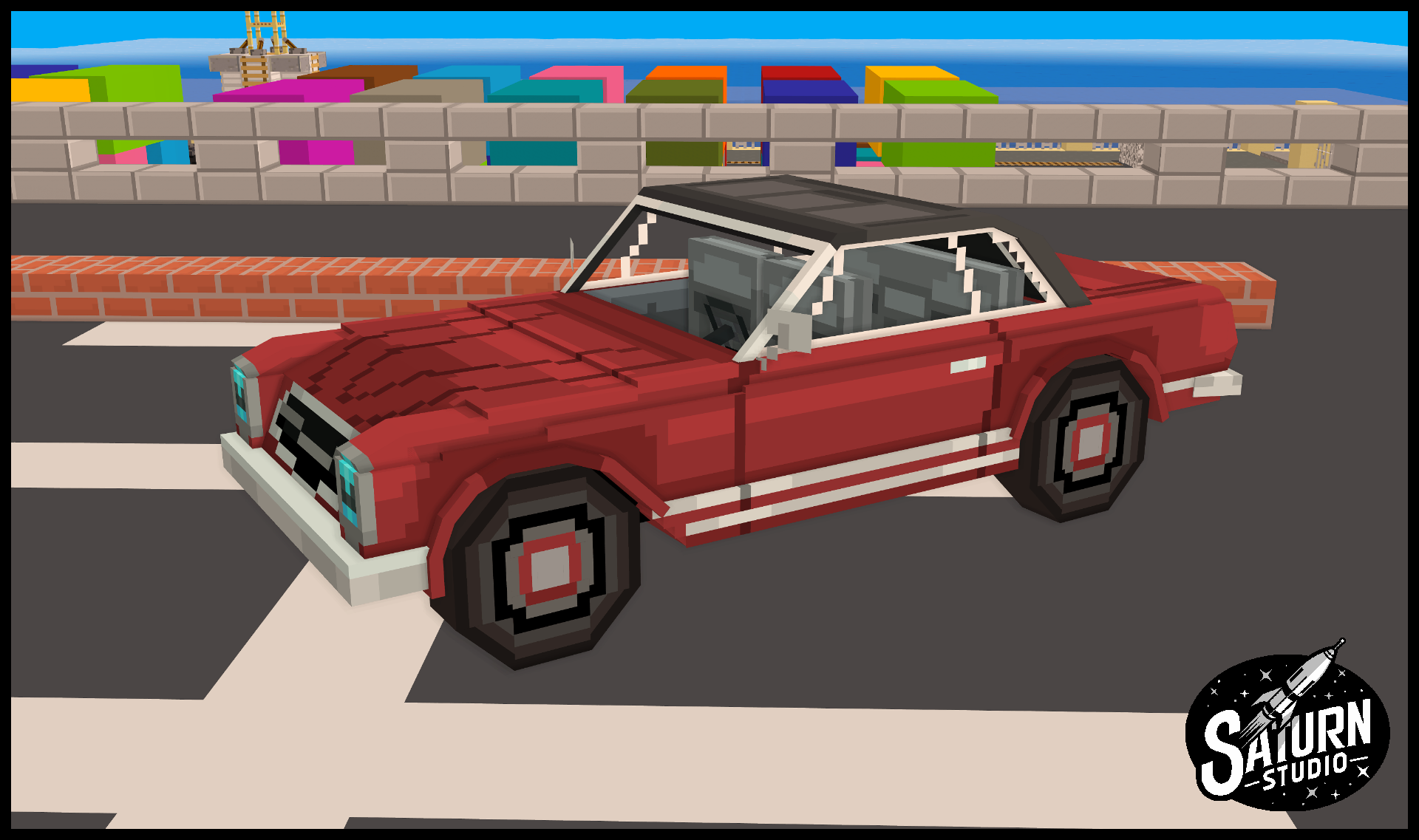 Mercedes Benz w113 1963 on Polymart - Minecraft Models