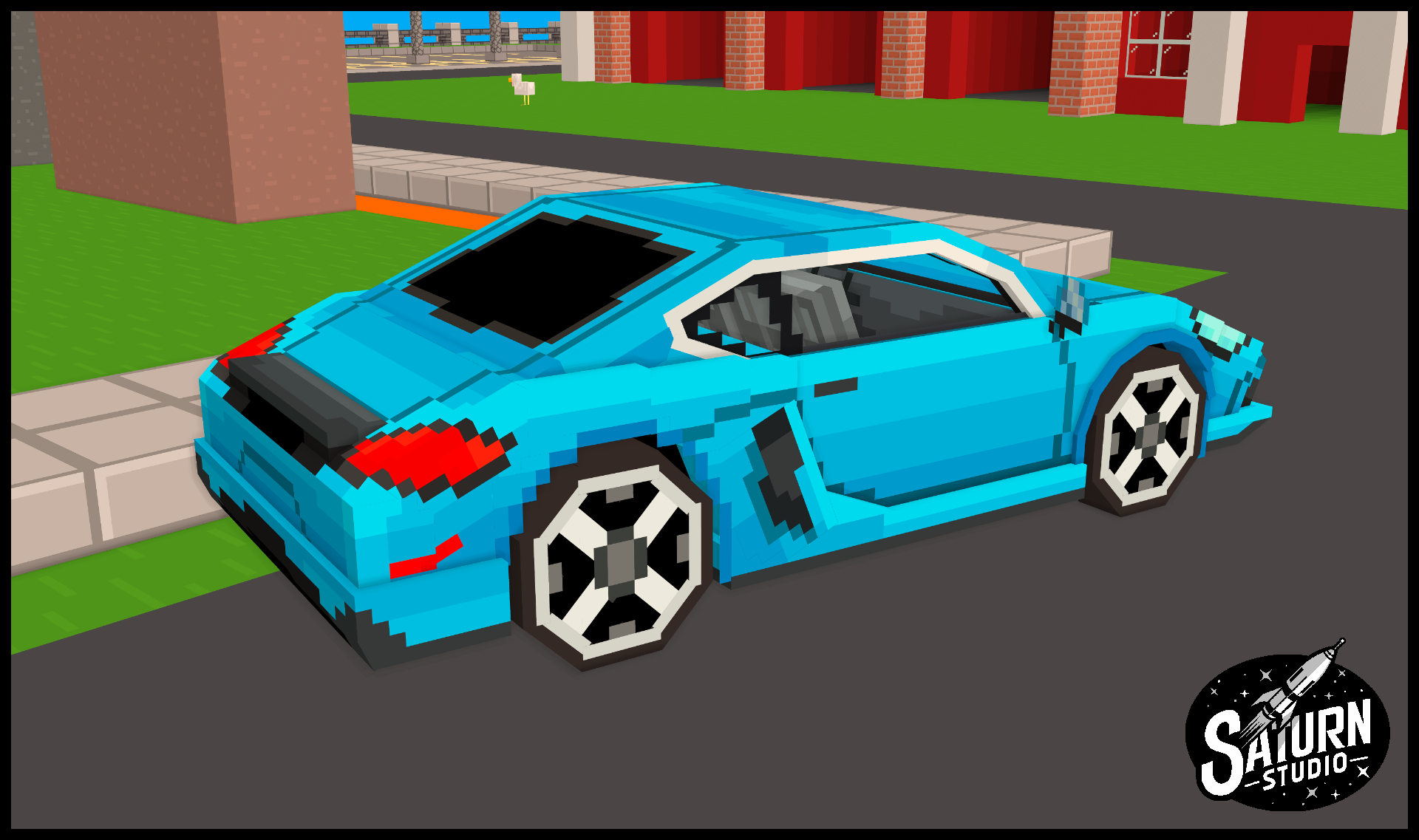 Porsche 718 Cayman 2017 on Polymart - Minecraft Models