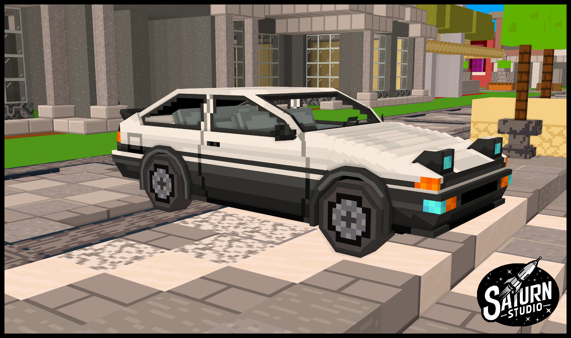 Toyota AE86 Trueno on Polymart - Minecraft Models