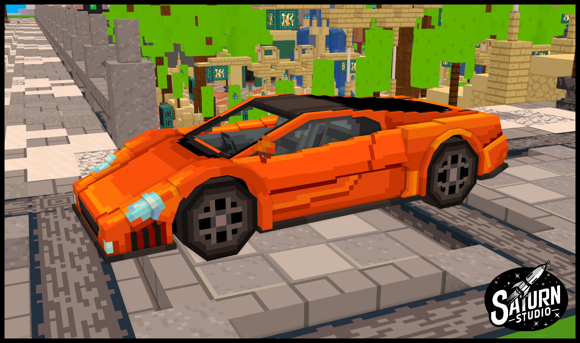 Volkswagen W12 on Polymart - Minecraft Models
