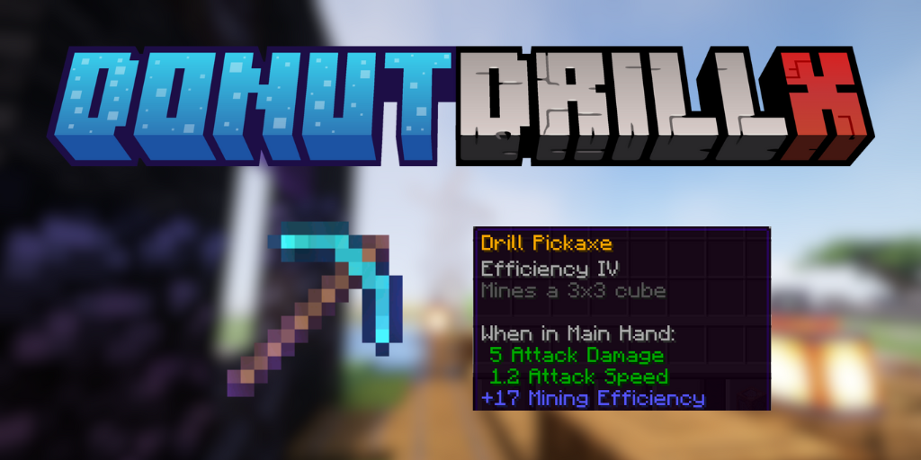 DonutDrillX - DonutDrill Replica on Polymart - Minecraft Plugins