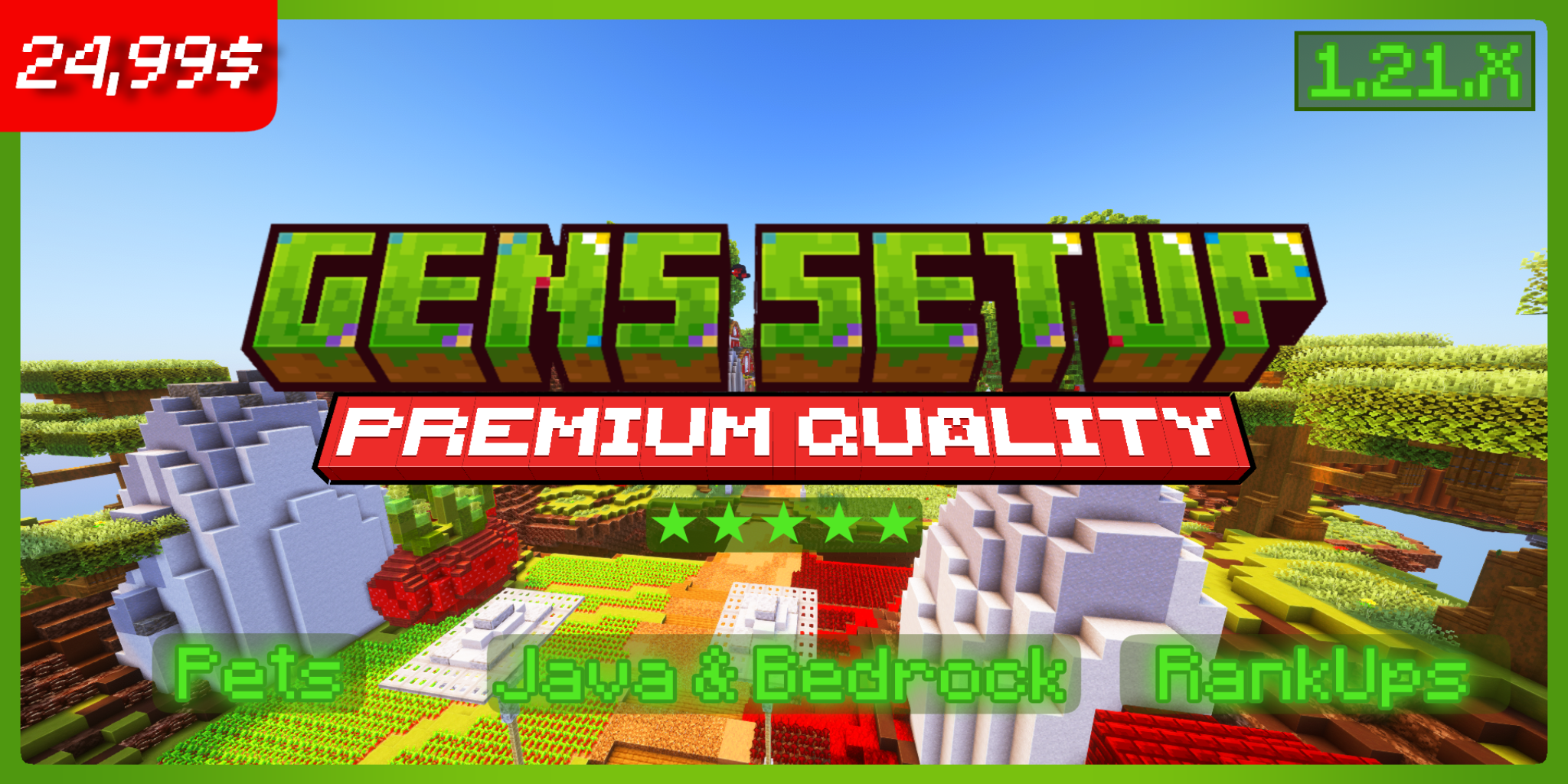 Gens Setup - EN | nutellim on Polymart - Minecraft Setups