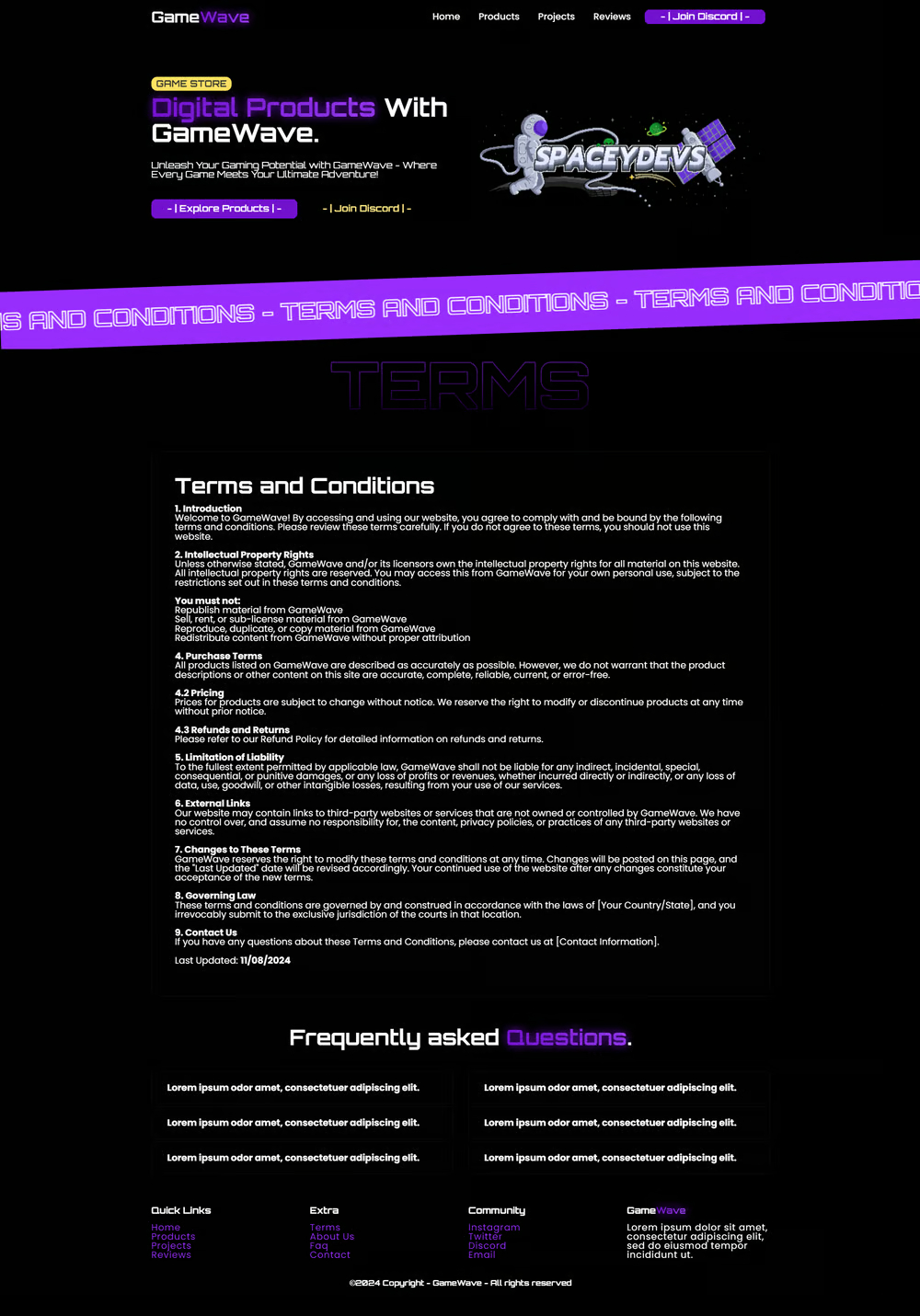 Supreme Template SellAuth-Shoppy on Polymart - Minecraft Websites