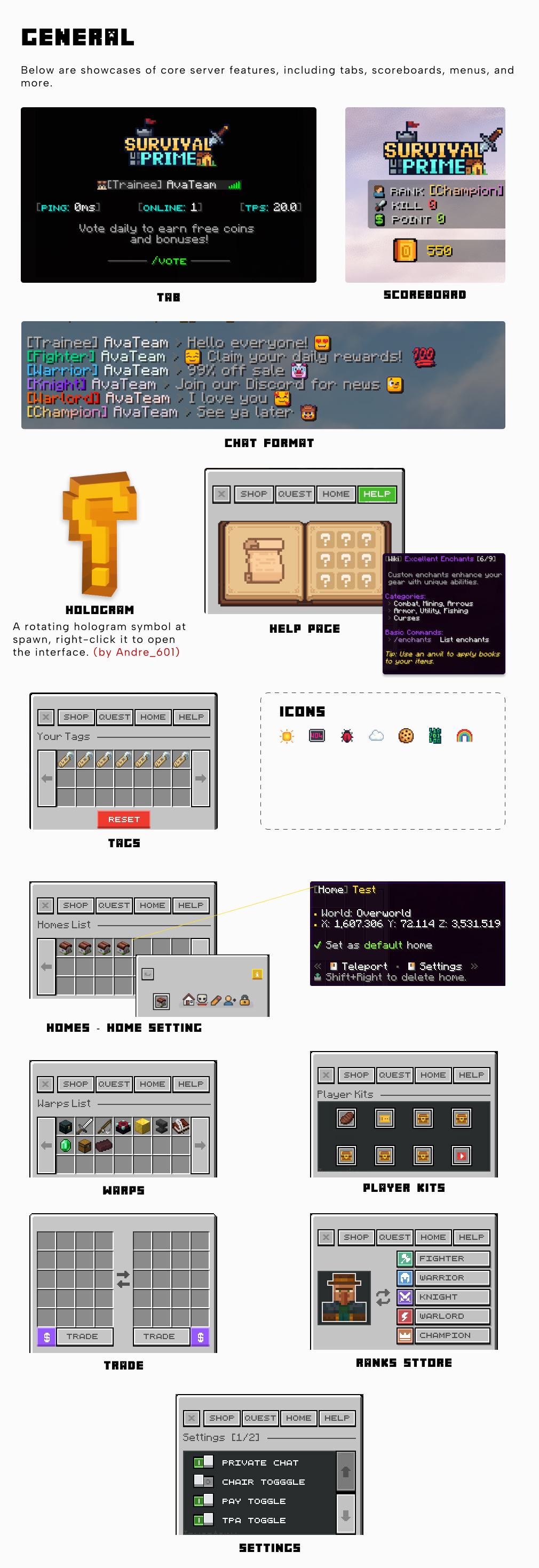 Prime Survival | Bank Update on Polymart - Minecraft Setups