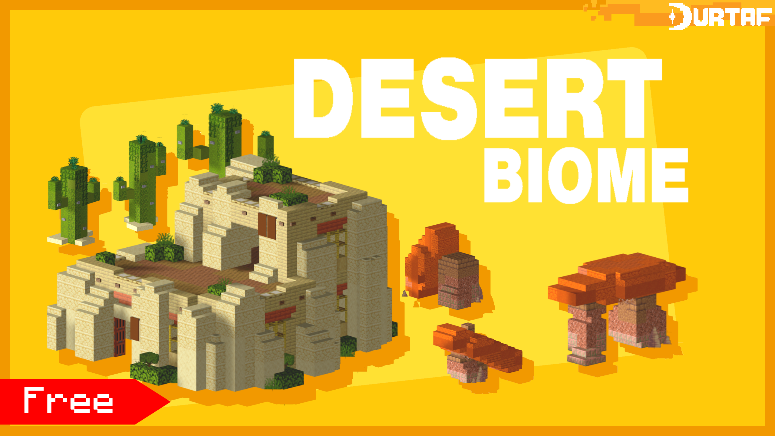 4 Biomes | Assets FREE v1.0 on Polymart - Minecraft Builds
