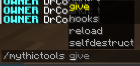 Mythic Tools + Self Destruct on Polymart - Minecraft Plugins