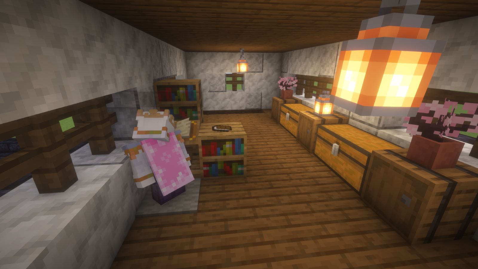 small japanese house. on Polymart - Minecraft Builds