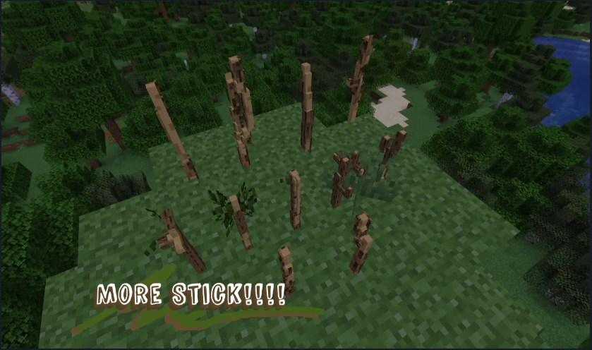 More Sticks on Polymart - Minecraft Models