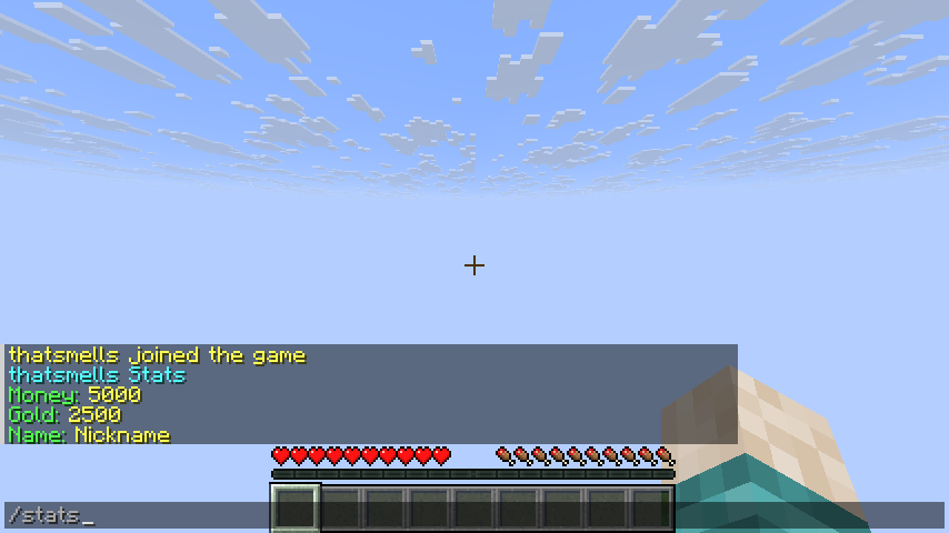 Modern Player Data on Polymart - Minecraft Skripts