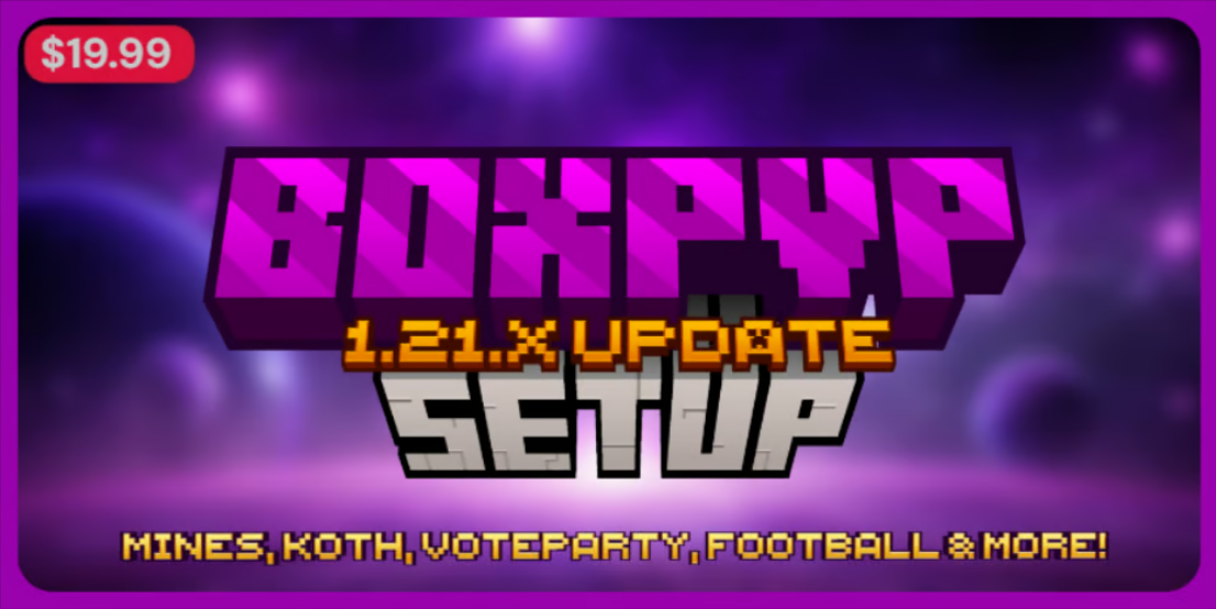 BOXPVP Galaxy theme Server Setup on Polymart - Minecraft Setups